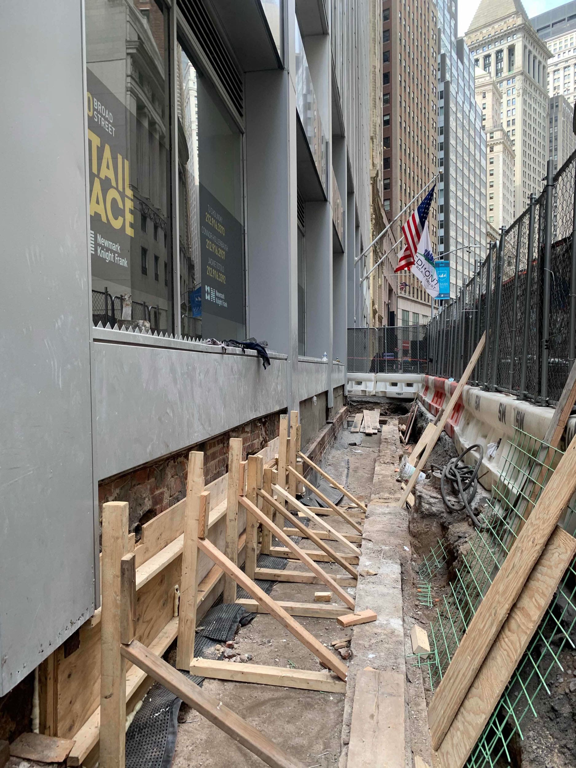 60 Broad Street Sidewalk Vault | AllertonFox Construction